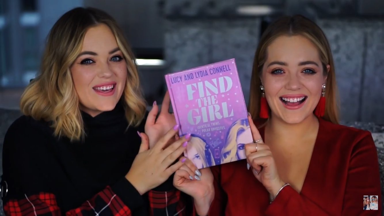 Lucy and Lydia to release debut book 'Find The Girl' - Fuzzable