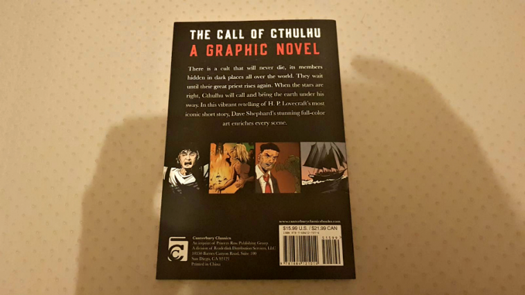 Book Review: Dark Tales: The Call Of Cthulhu: A Graphic Novel By H. P ...
