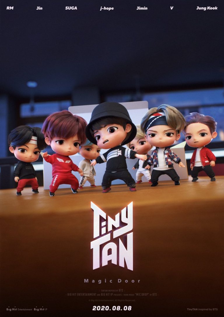 Meet TinyTAN! BTS-Inspired Animated Characters - Fuzzable
